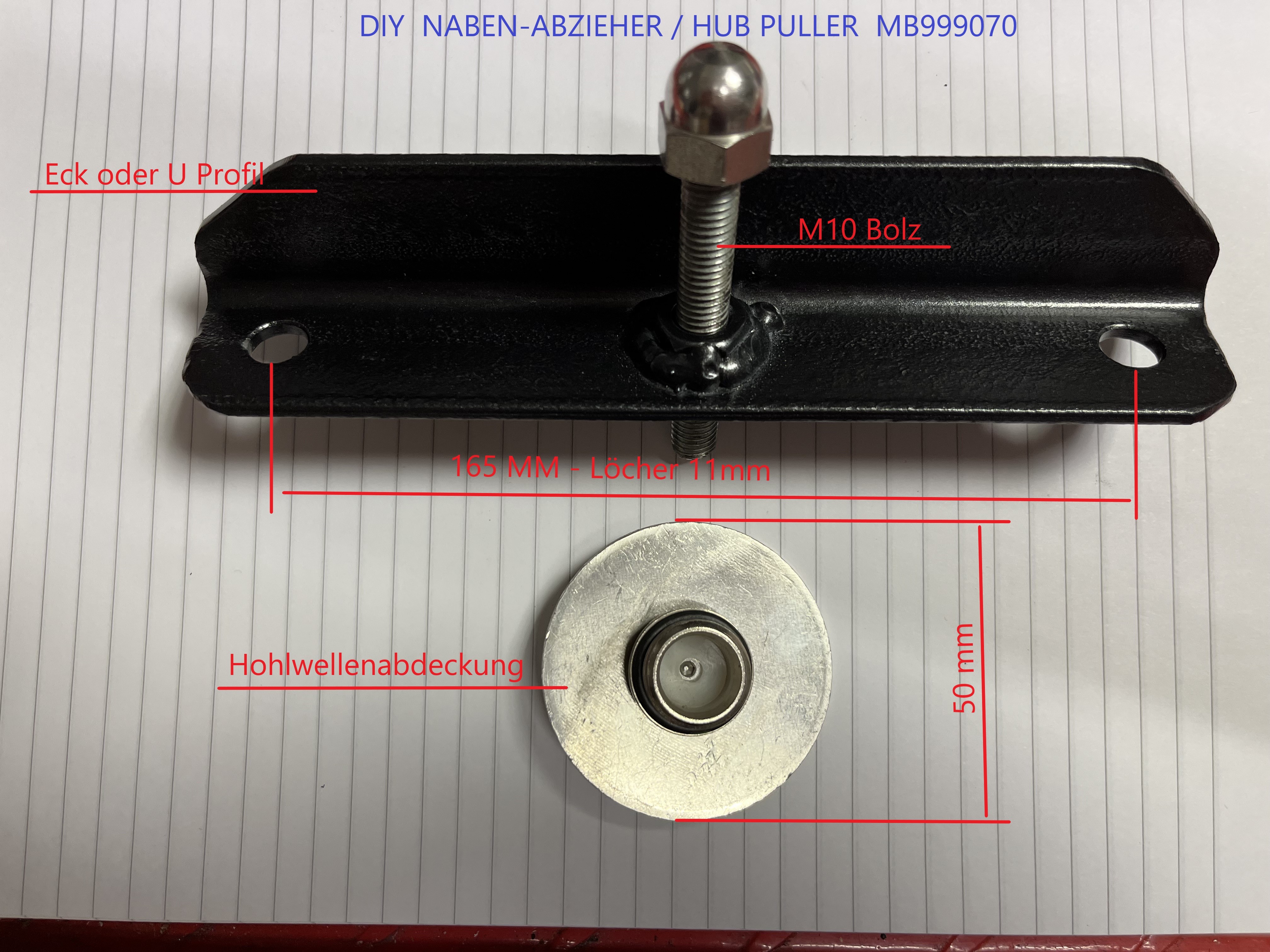 Lock Nut Adjust Tool for Fuso (Sicherungsmutter-Einstellwerkzeug ...